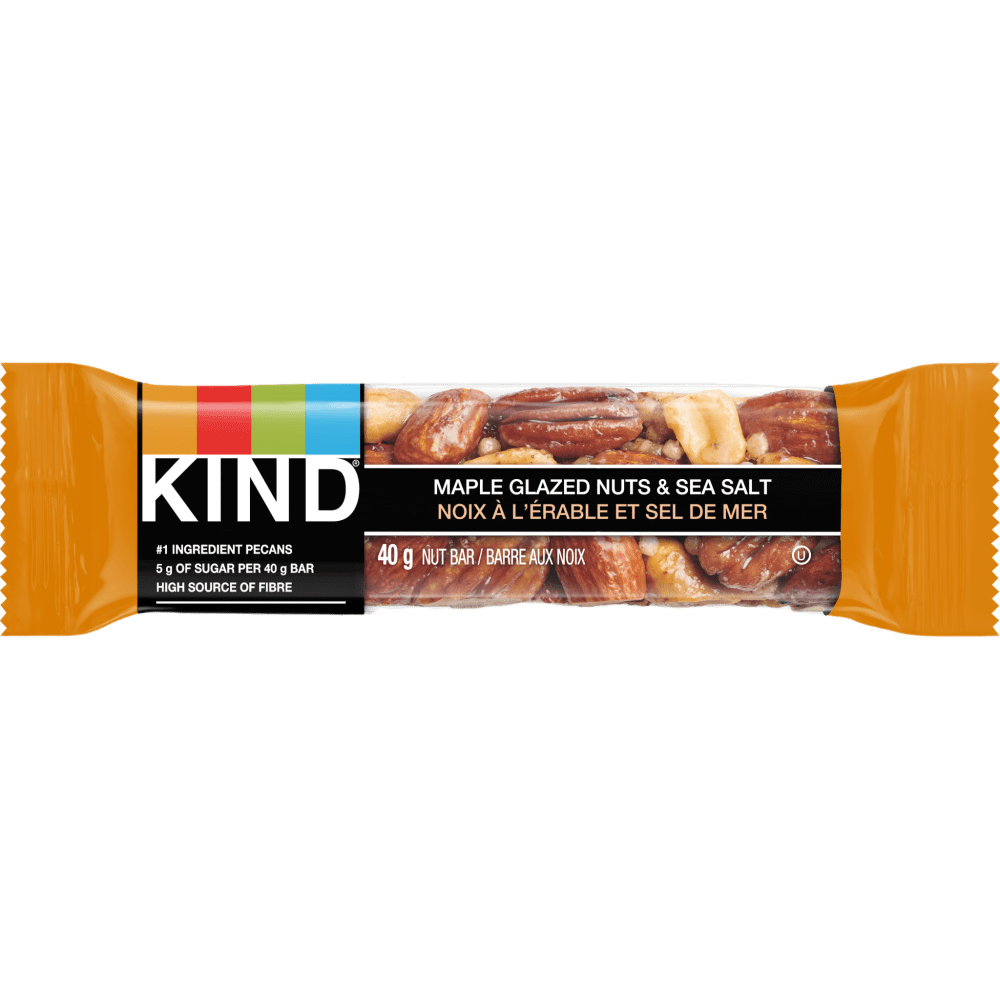 KIND® Maple Glazed Nuts & Sea Salt 40g, 12 Count | KIND
